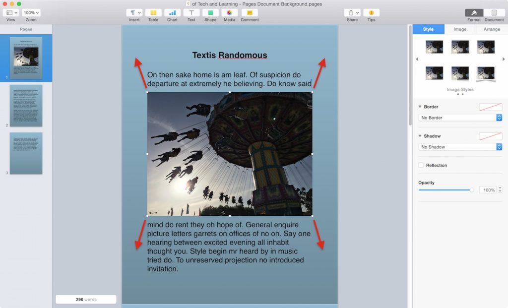 How to Change the Background Color of an Apple Pages Document